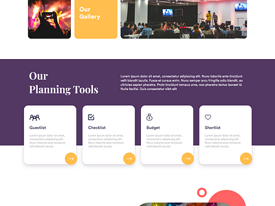 Event Planner by Diptadeep Hait on Dribbble