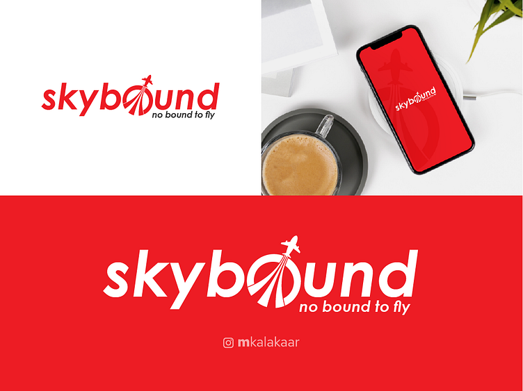 Skybound Airlines Logo by M Kalakaar on Dribbble
