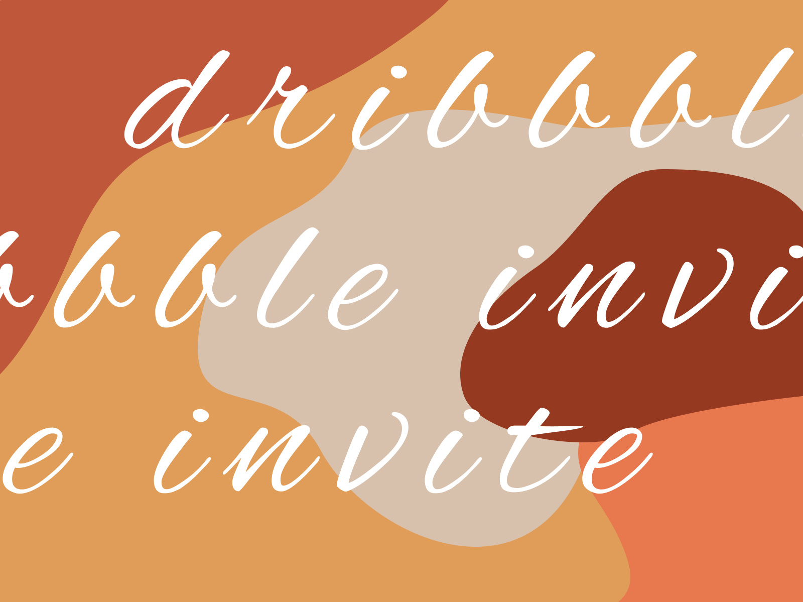 Dribbble invite by Ksenia Igonina on Dribbble