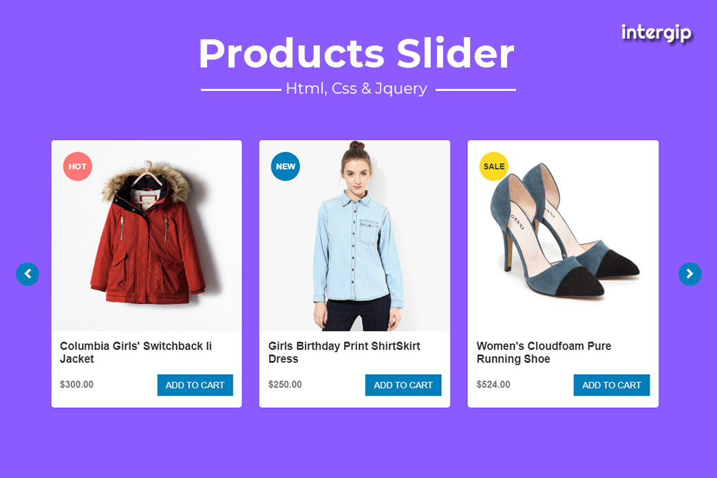 Product carousel slider HTML, CSS & Jquery by MixGren on Dribbble