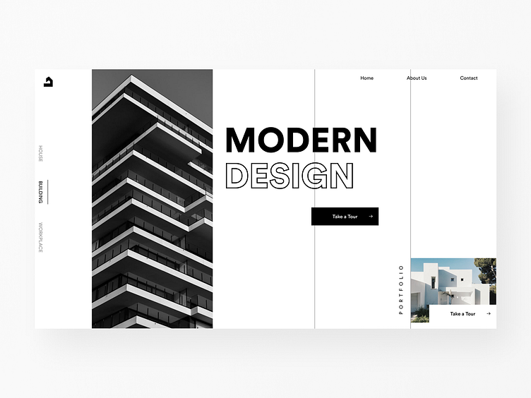 Architecture Webdesign by Ilija 🔥 on Dribbble