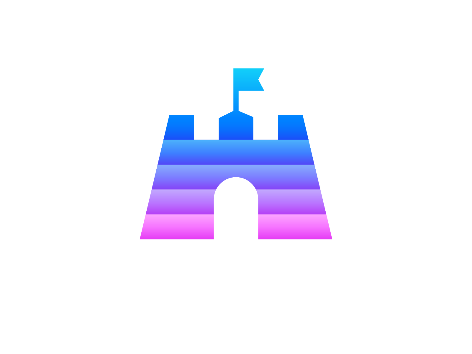 Fort Logo Design for Screen Protection Brand by Mihai Dolganiuc on Dribbble