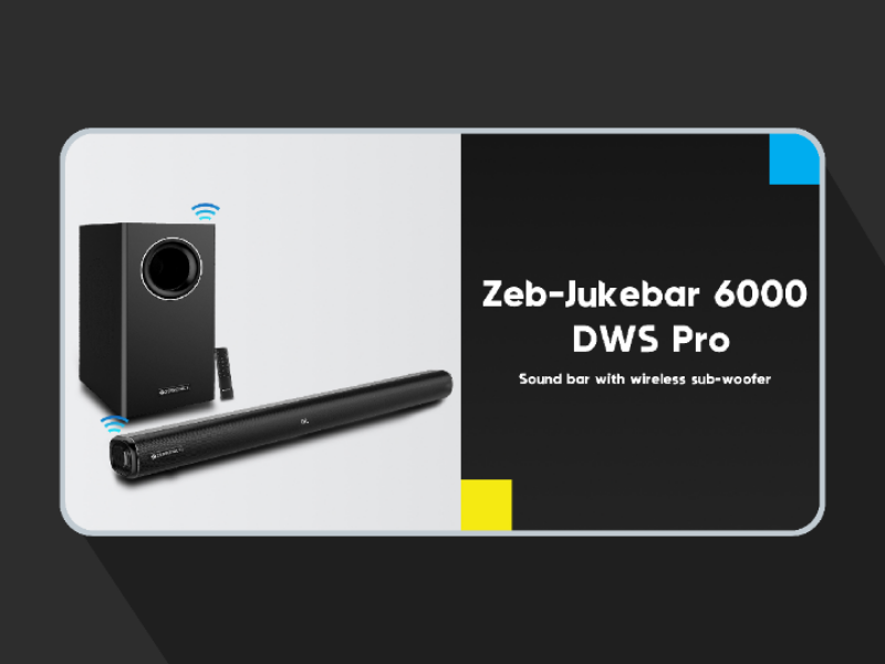 Soundbar website banner design by stark manoj on Dribbble