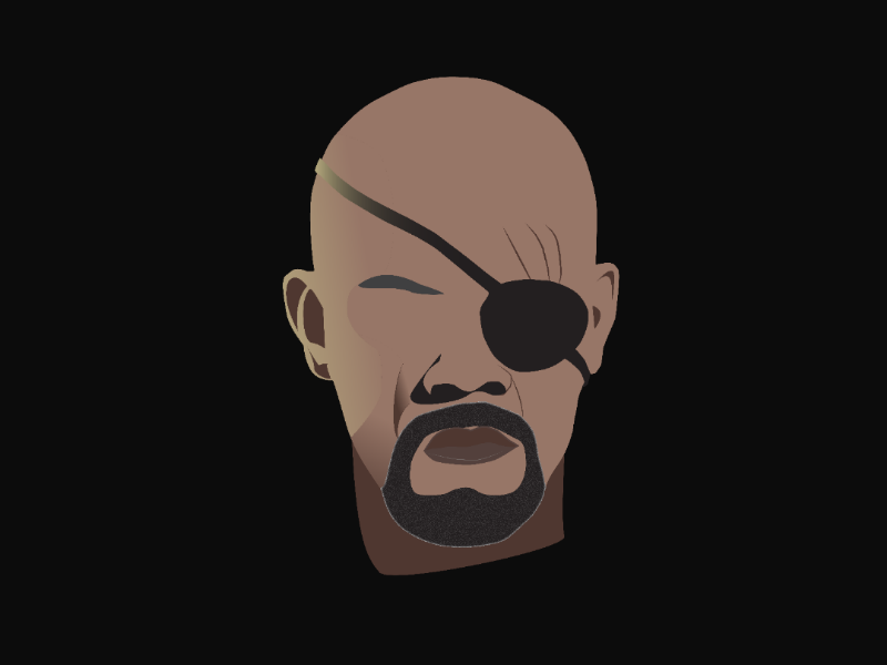 Samuel L. Jackson by Ben Brandes on Dribbble