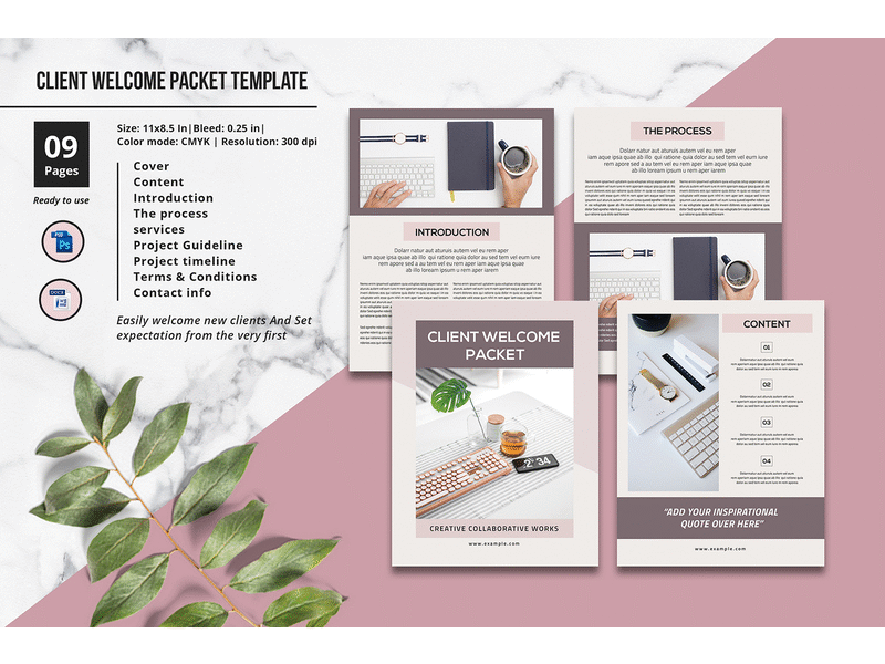 Welcome Packet designs, themes, templates and downloadable graphic ...