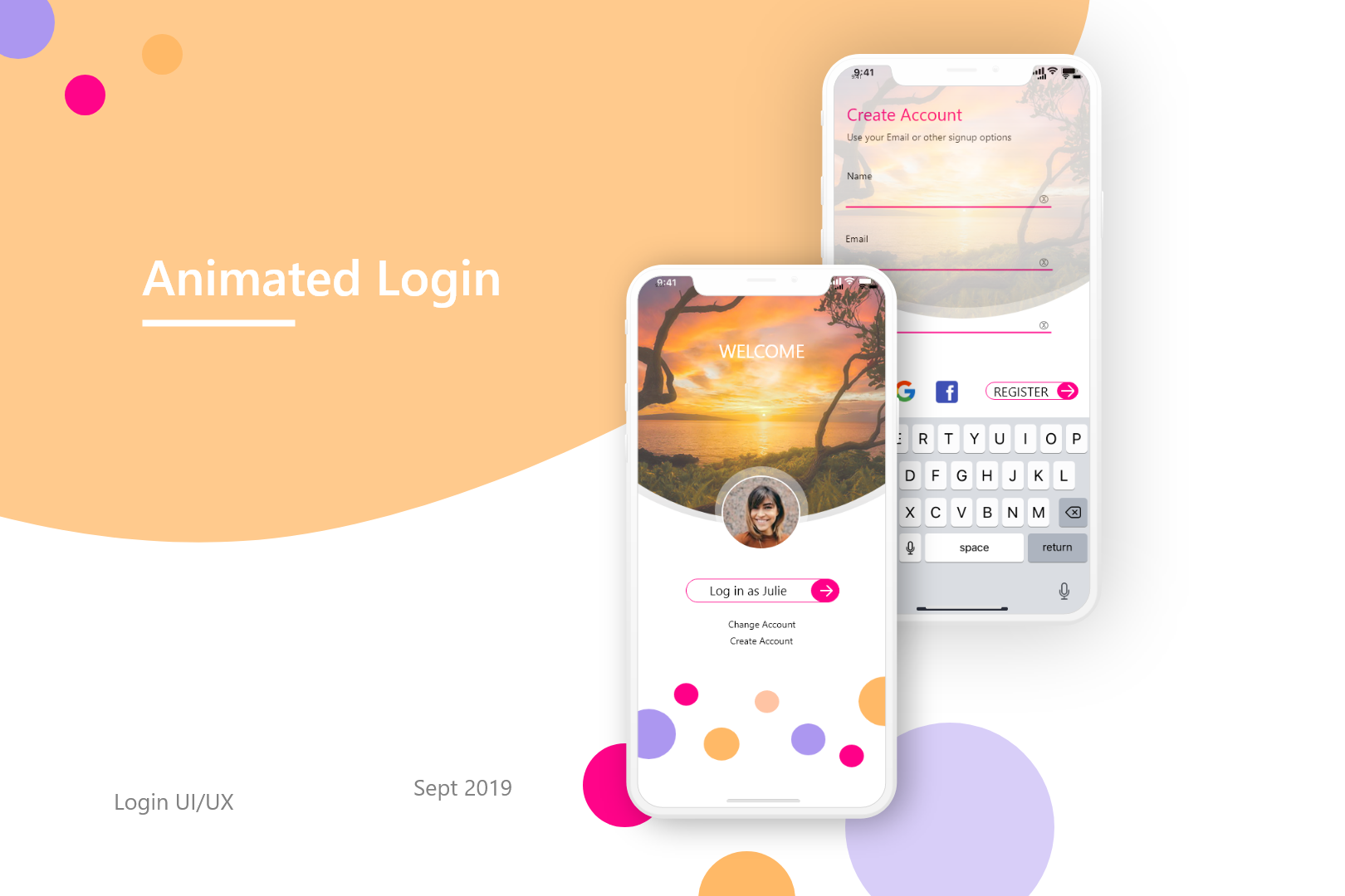 Animated Login UI by Madushan Abeysinghe on Dribbble