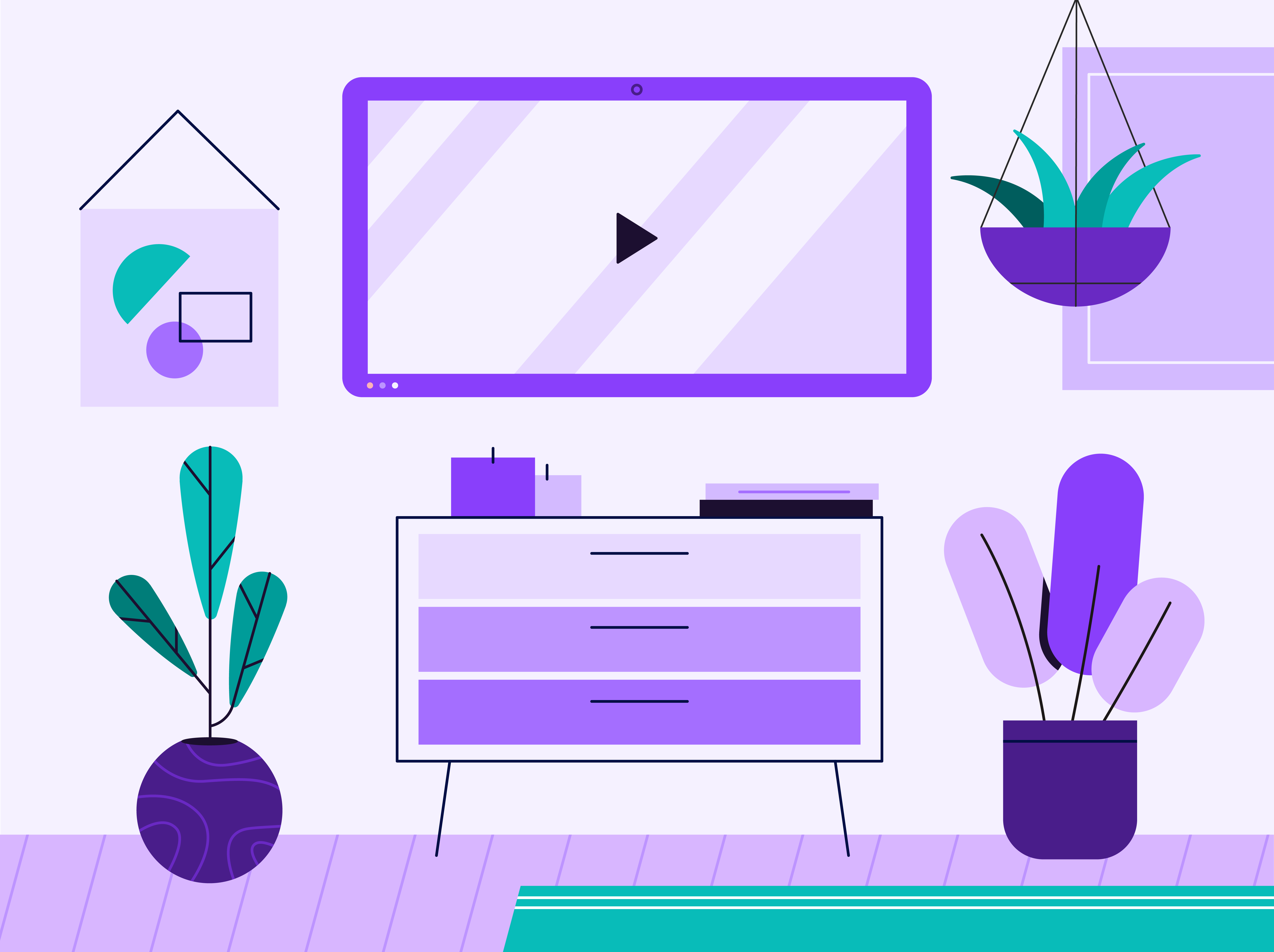purple theme by studiokat on Dribbble