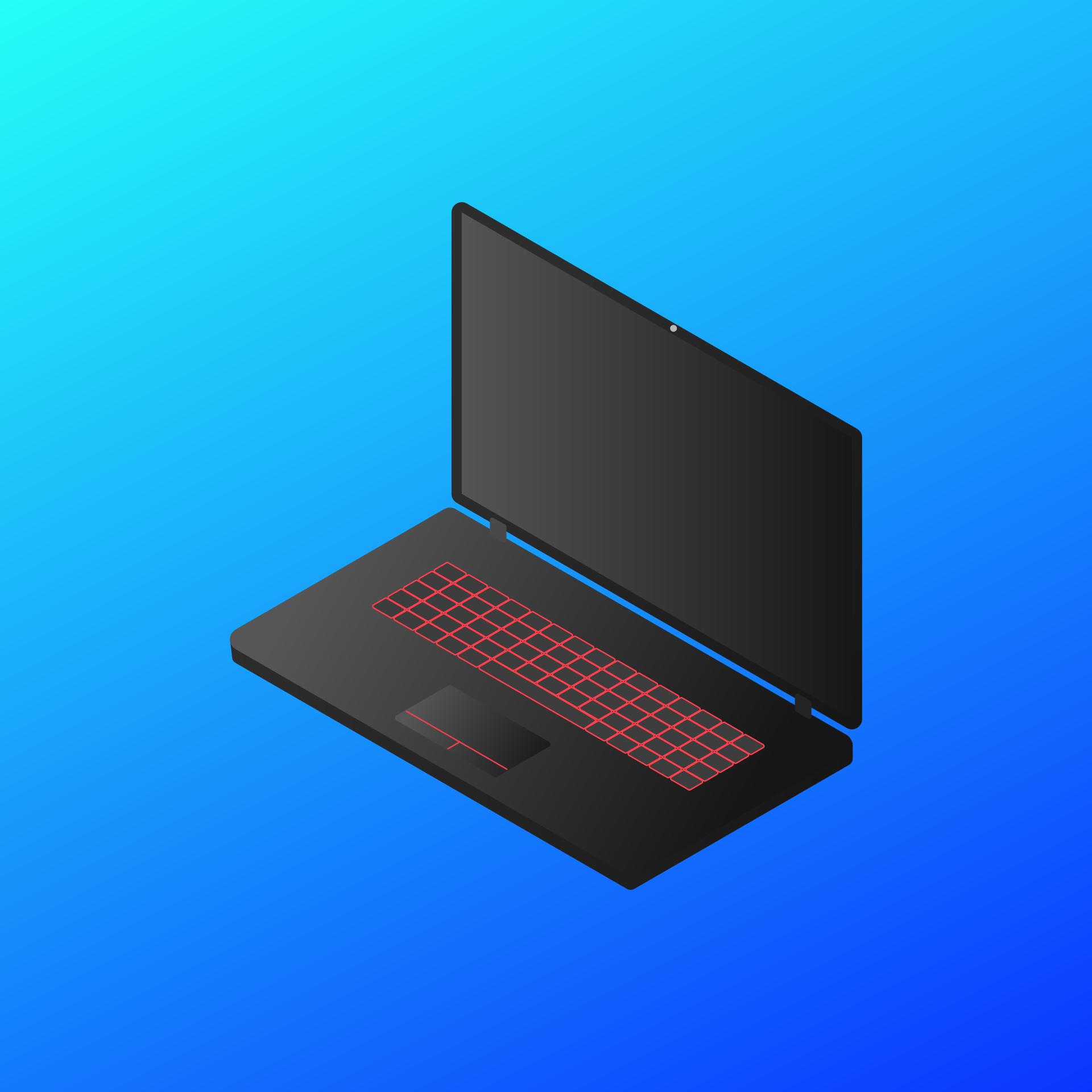 Black Laptop Side-View by Yetendra Bhandari on Dribbble