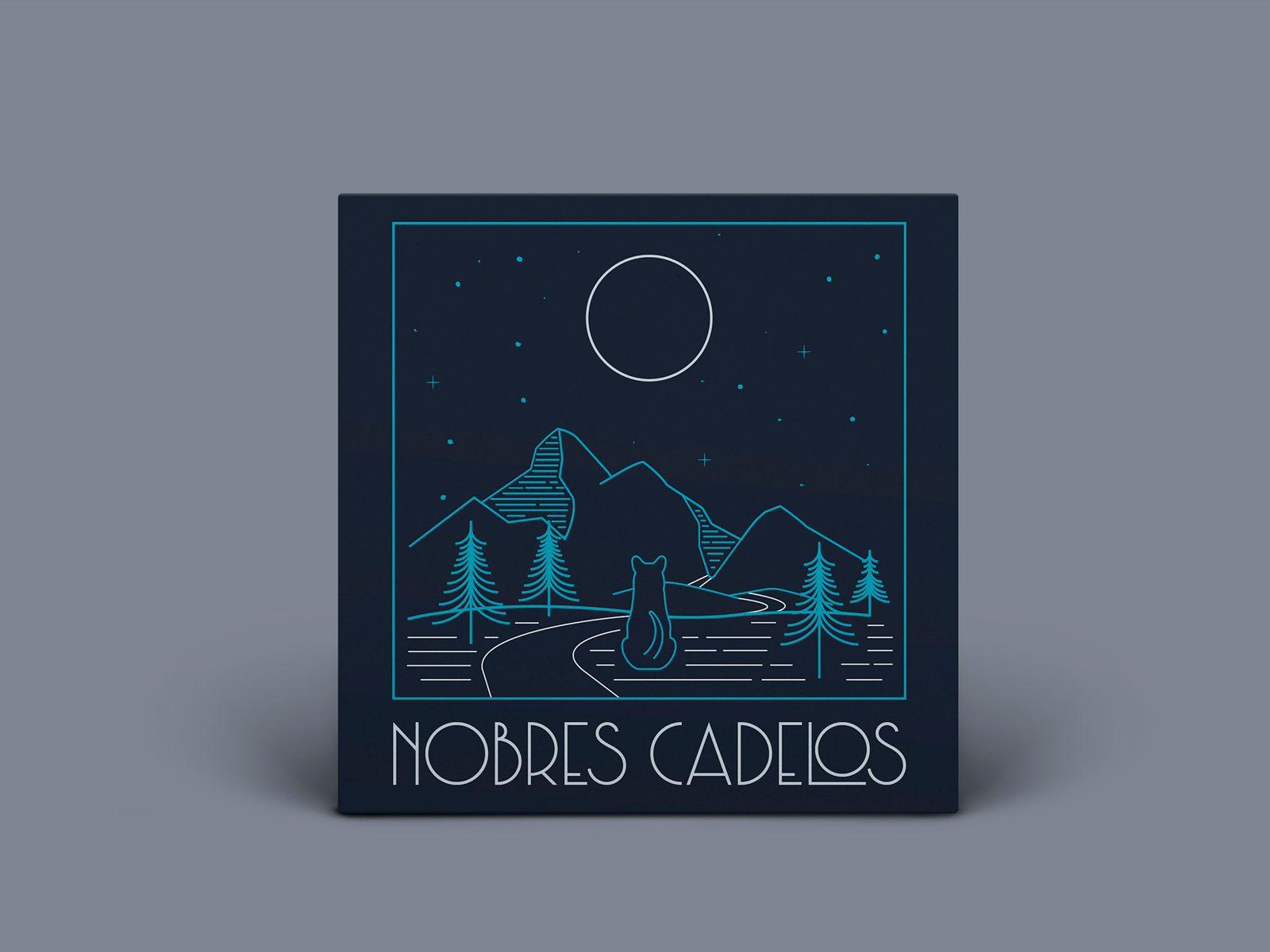Nobres Cadelos Album Cover proposal 2 by Luiz Avanzo on Dribbble