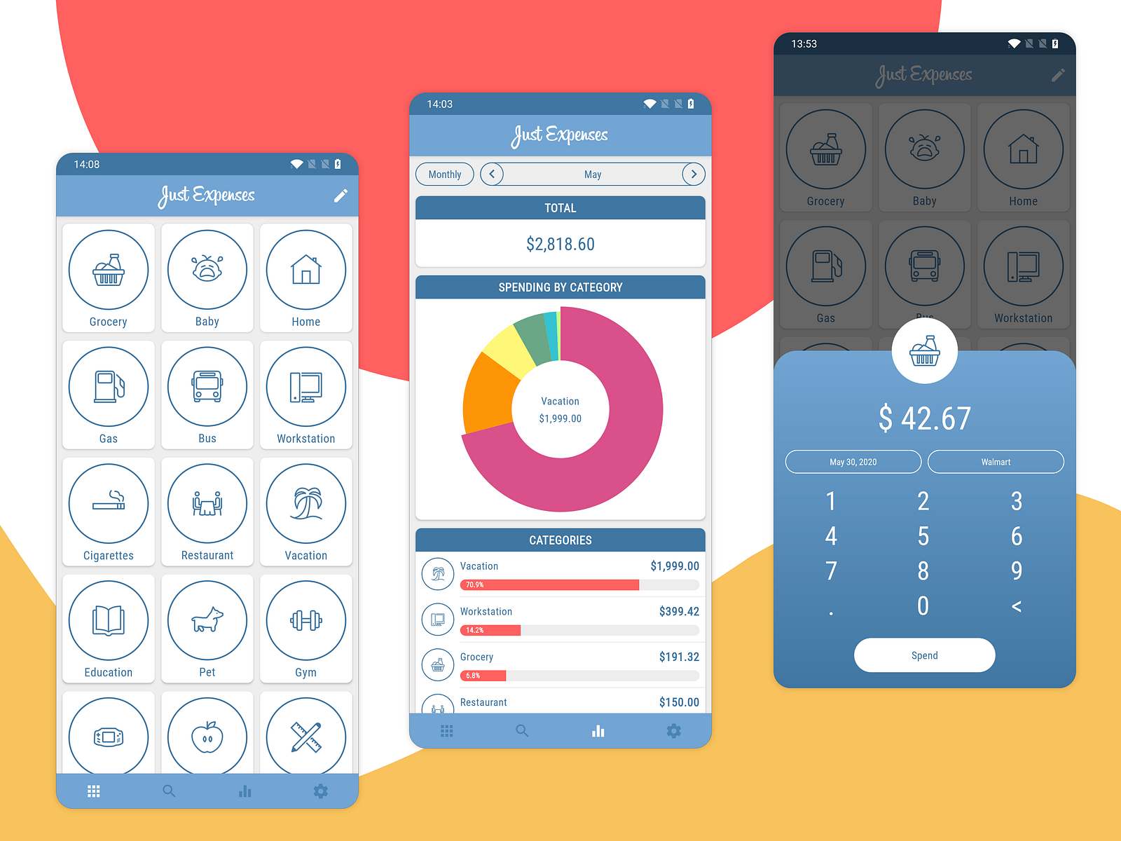 Finance Tracker Mobile App by Rade on Dribbble
