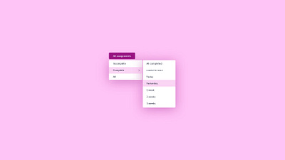 Browse thousands of Multi Level Dropdown images for design inspiration ...