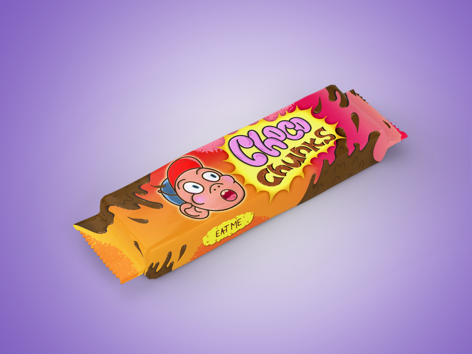 Choco Chunks Candy Bar by Tearzdrop on Dribbble