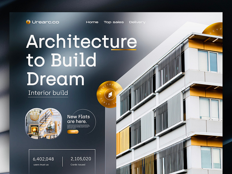 Architecture Website Design by Emon🌟 on Dribbble