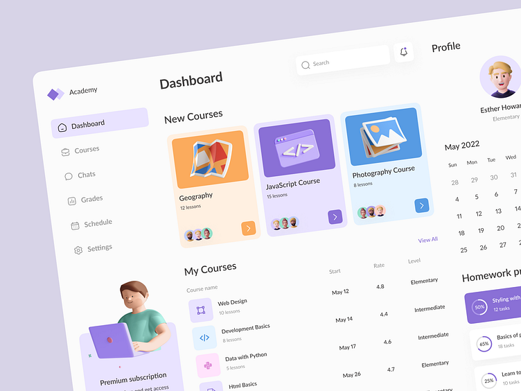 Study Web Dashboard by Dmitry Lauretsky for Ronas IT | UI/UX Team on Dribbble