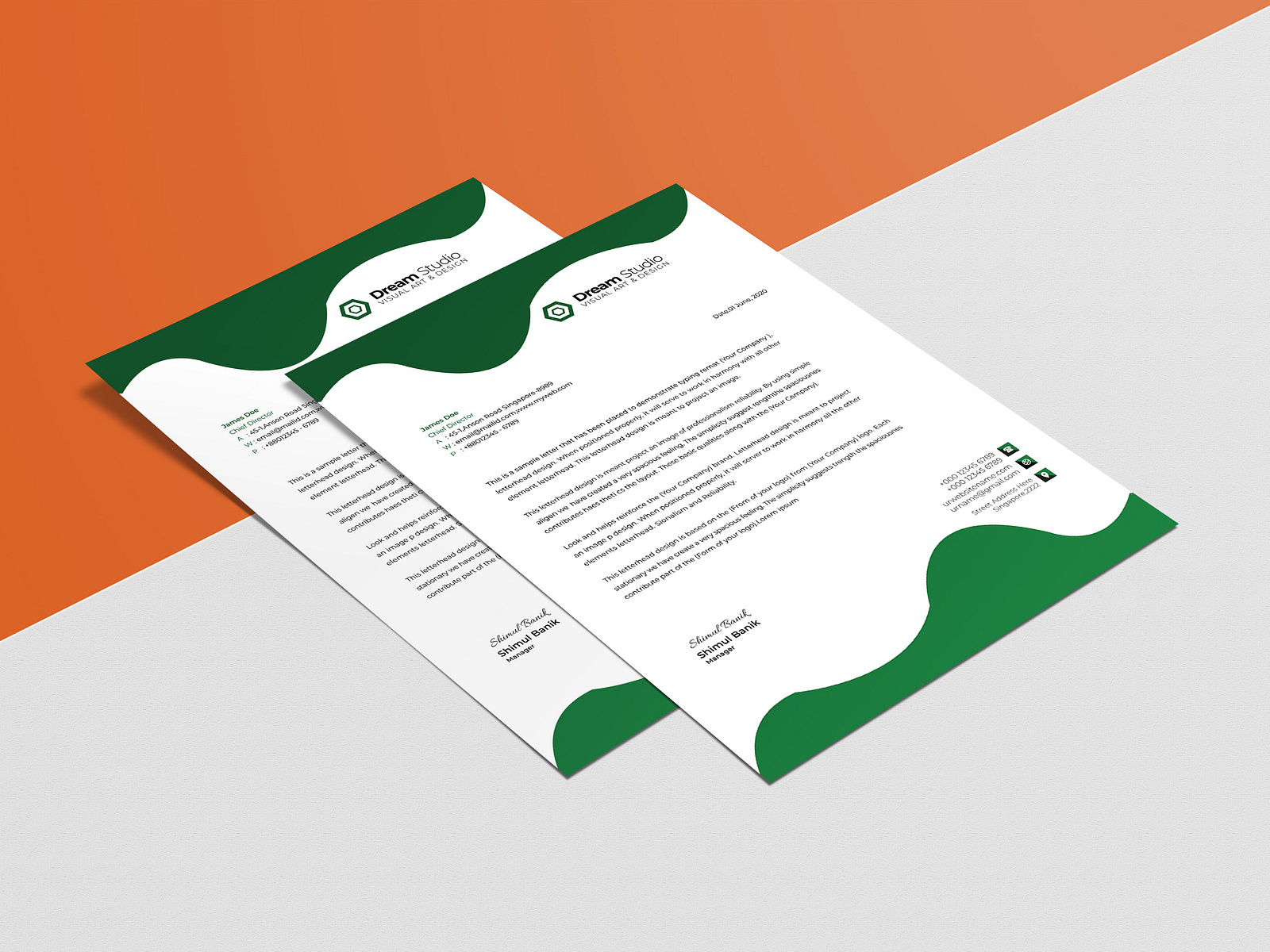 LetterHeads Design by Shimul Banik Santo on Dribbble