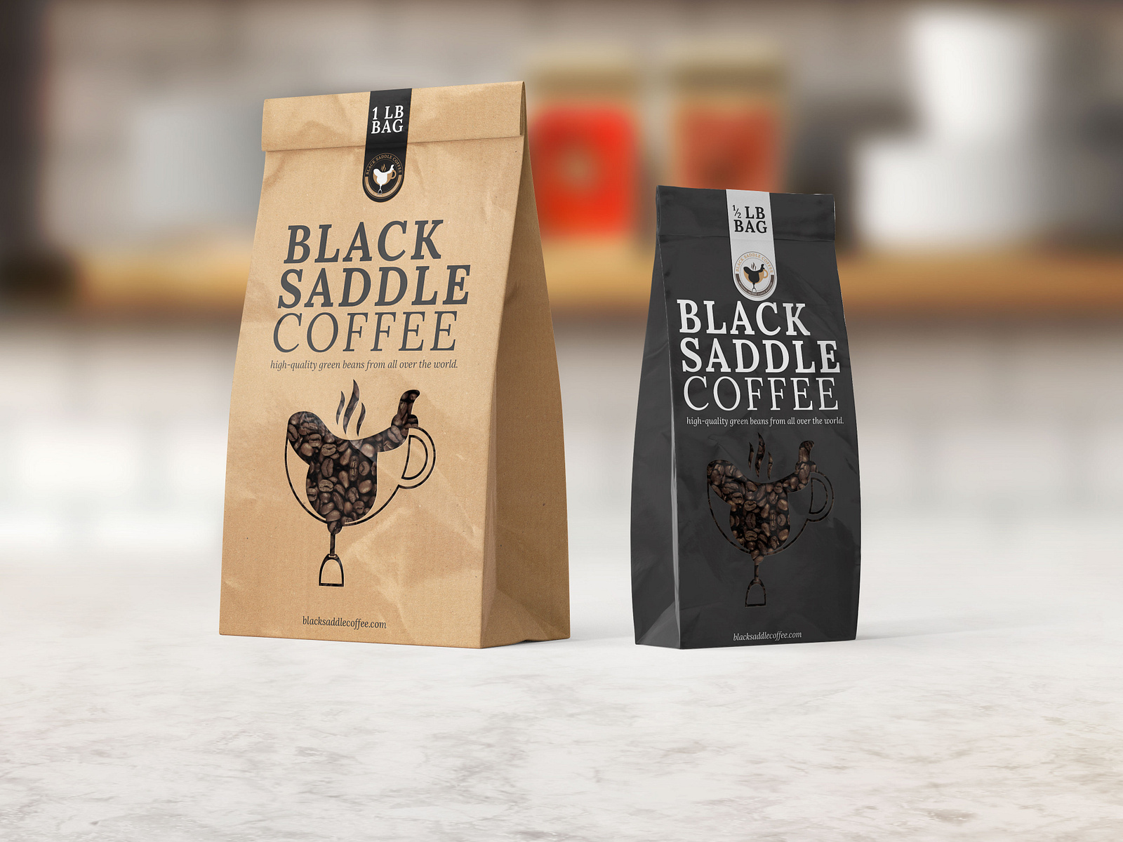 Black Saddle Coffee by Jarvis Moore on Dribbble