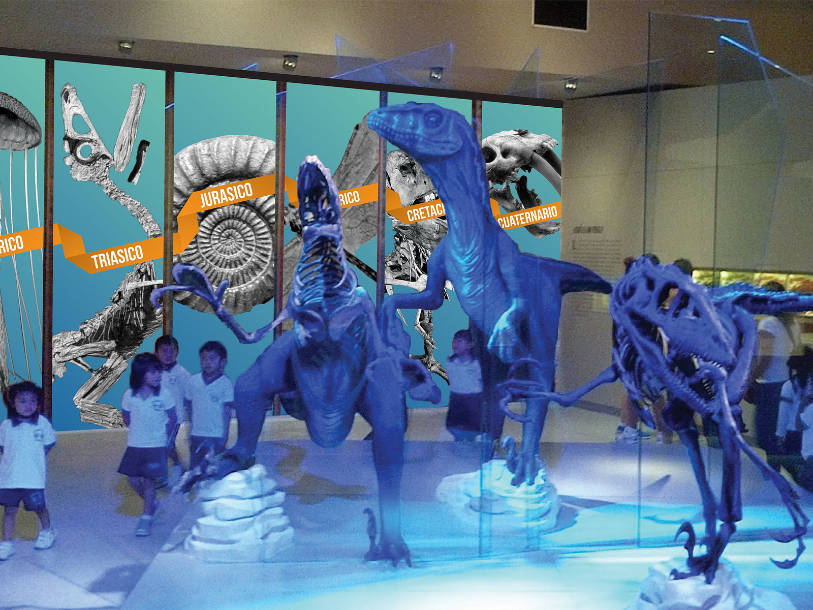 MUSEUM RAPTORS HALL by Bränderluft on Dribbble