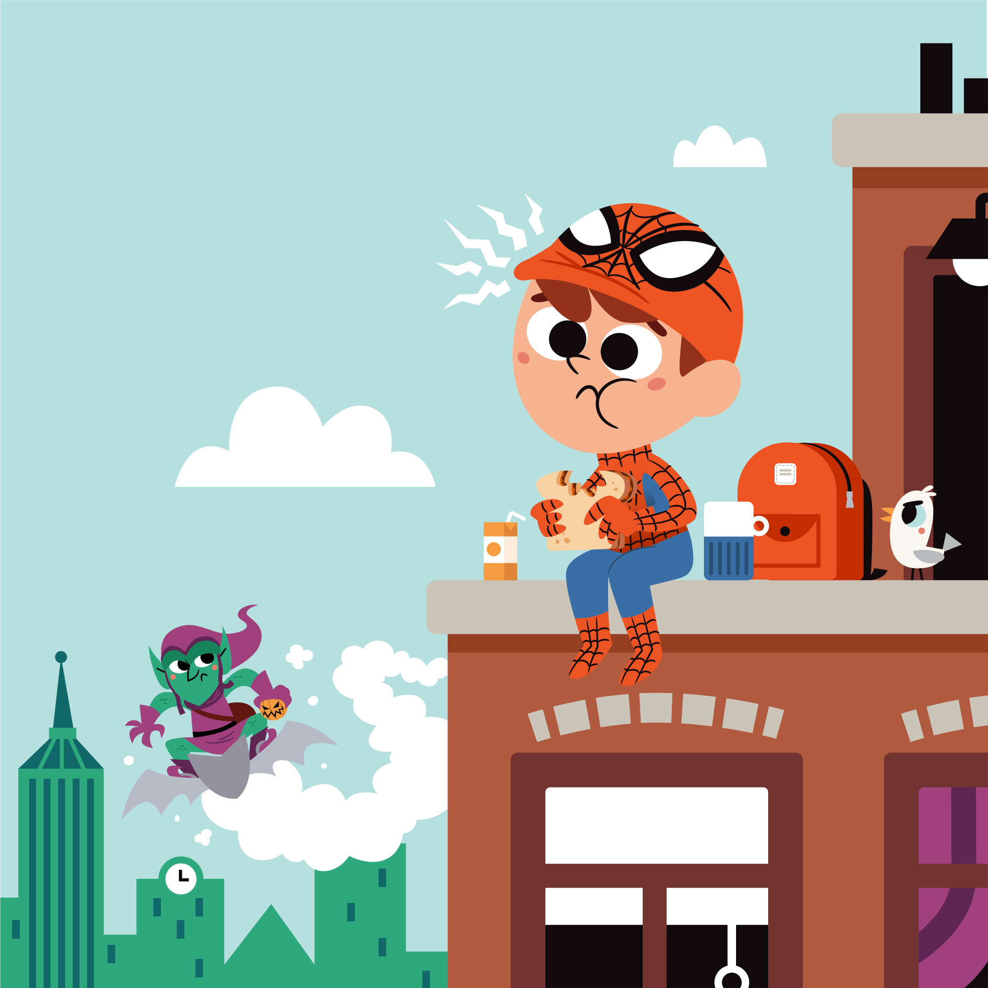 Spidey Sense by Todd Lauzon on Dribbble