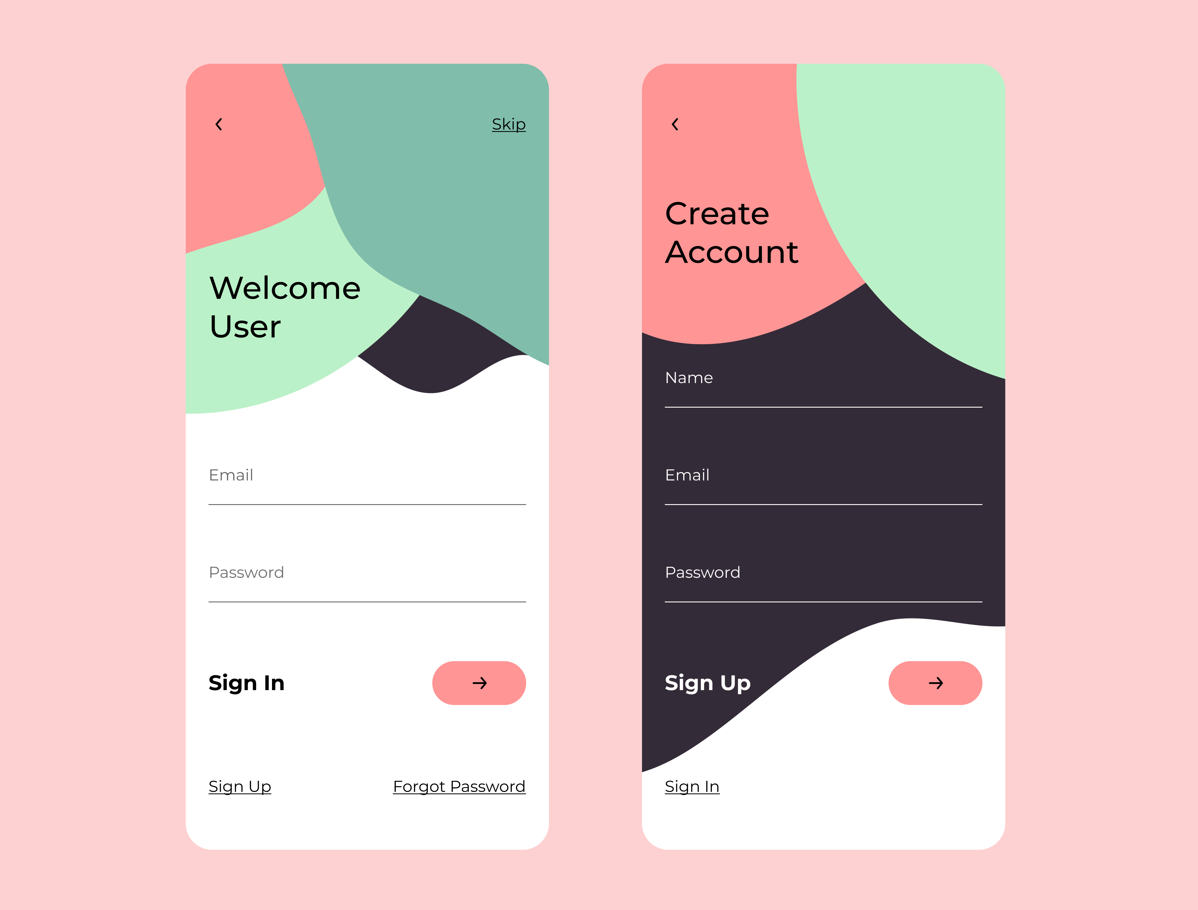 Sign In App Design by Mohammad Sahil on Dribbble