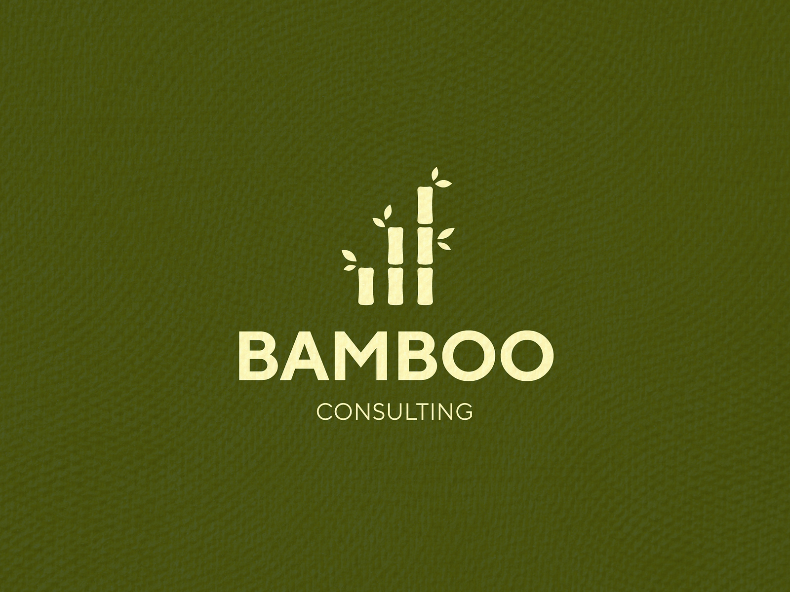 Bamboo consulting logo. For sale! by Aleksandra Korelskaia on Dribbble