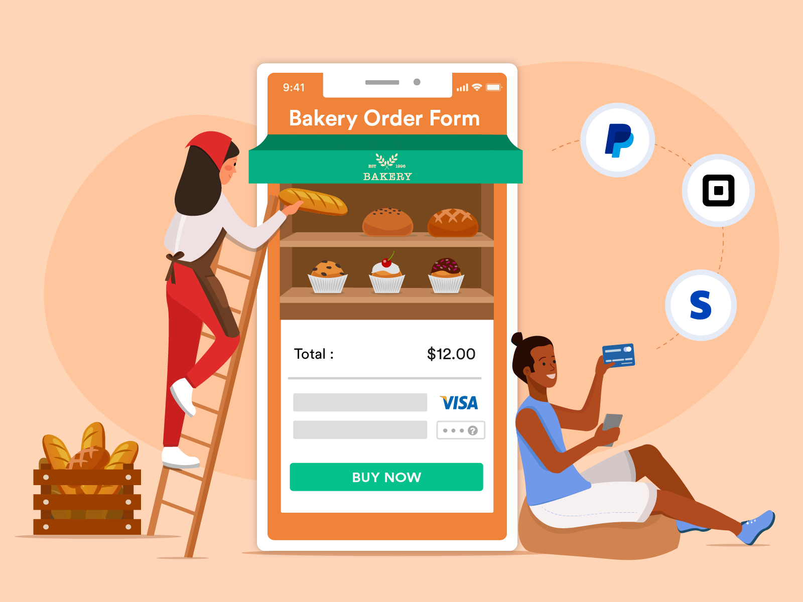 Tips to sell food online using JotForm by Zeynep Akdemir on Dribbble