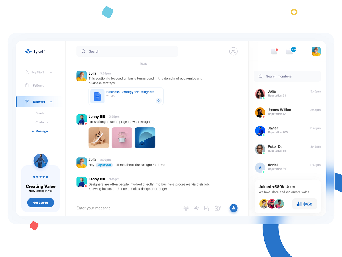 Social Network Project Redesign by Victor Cardero on Dribbble
