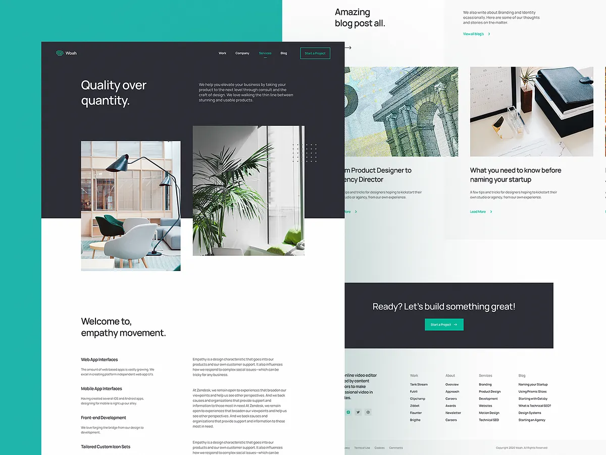 Services Page designs, themes, templates and downloadable graphic ...