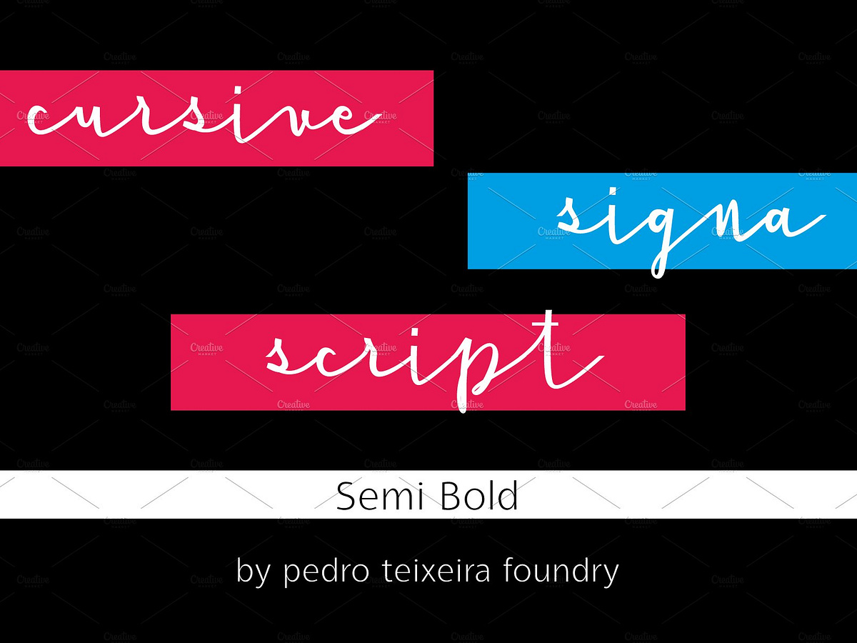 Cursive Signa Script Semi Bold By Pedro On Dribbble cursive-signa-script-semi-bold-by-pedro-on-dribbble