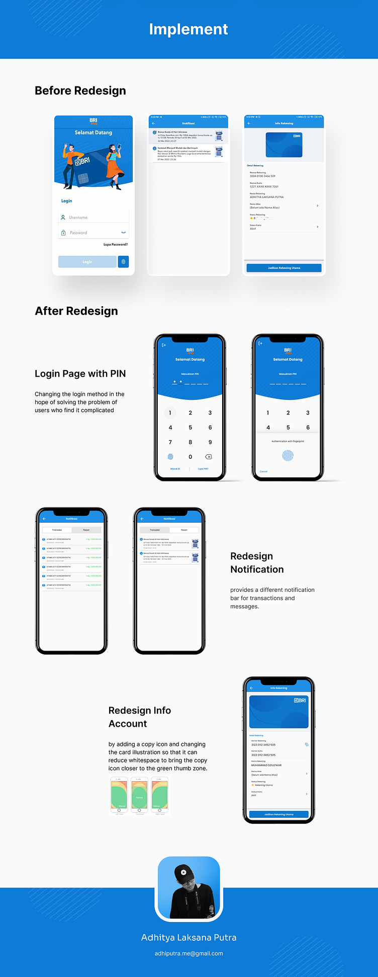 Mini Redesign BRImo App by Adhitya Putra on Dribbble