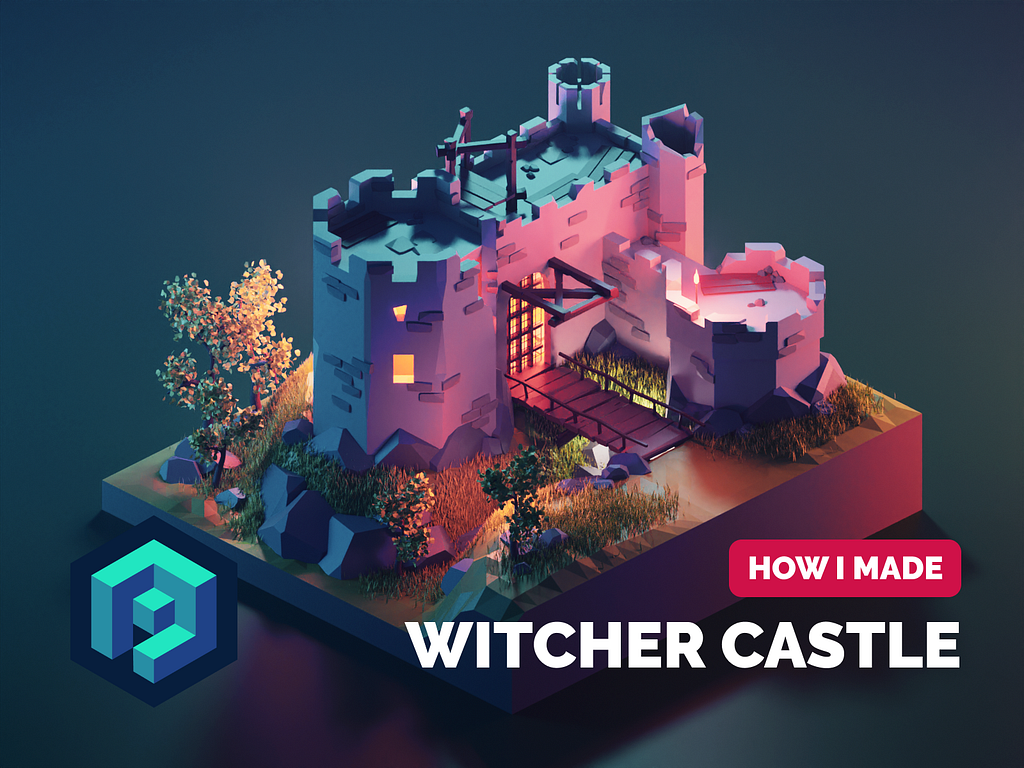 Witcher Castle Tutorial by Roman Klčo on Dribbble