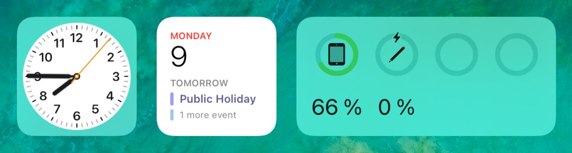 Battery Charge Widget by Oleg Frolov on Dribbble