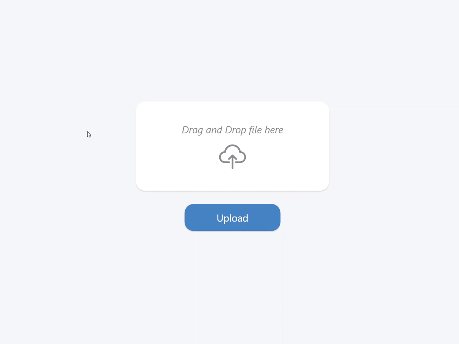 Drag and Drop Upload animation by Aditya Kumar (Freelance Designer) on ...