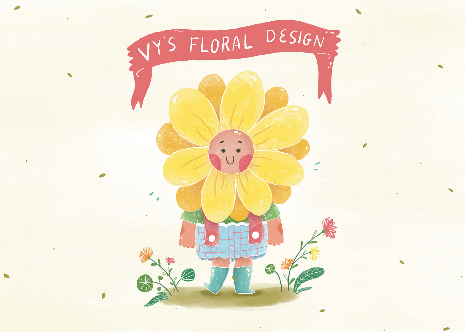 Flower Character Design by Shivangi Rathi on Dribbble