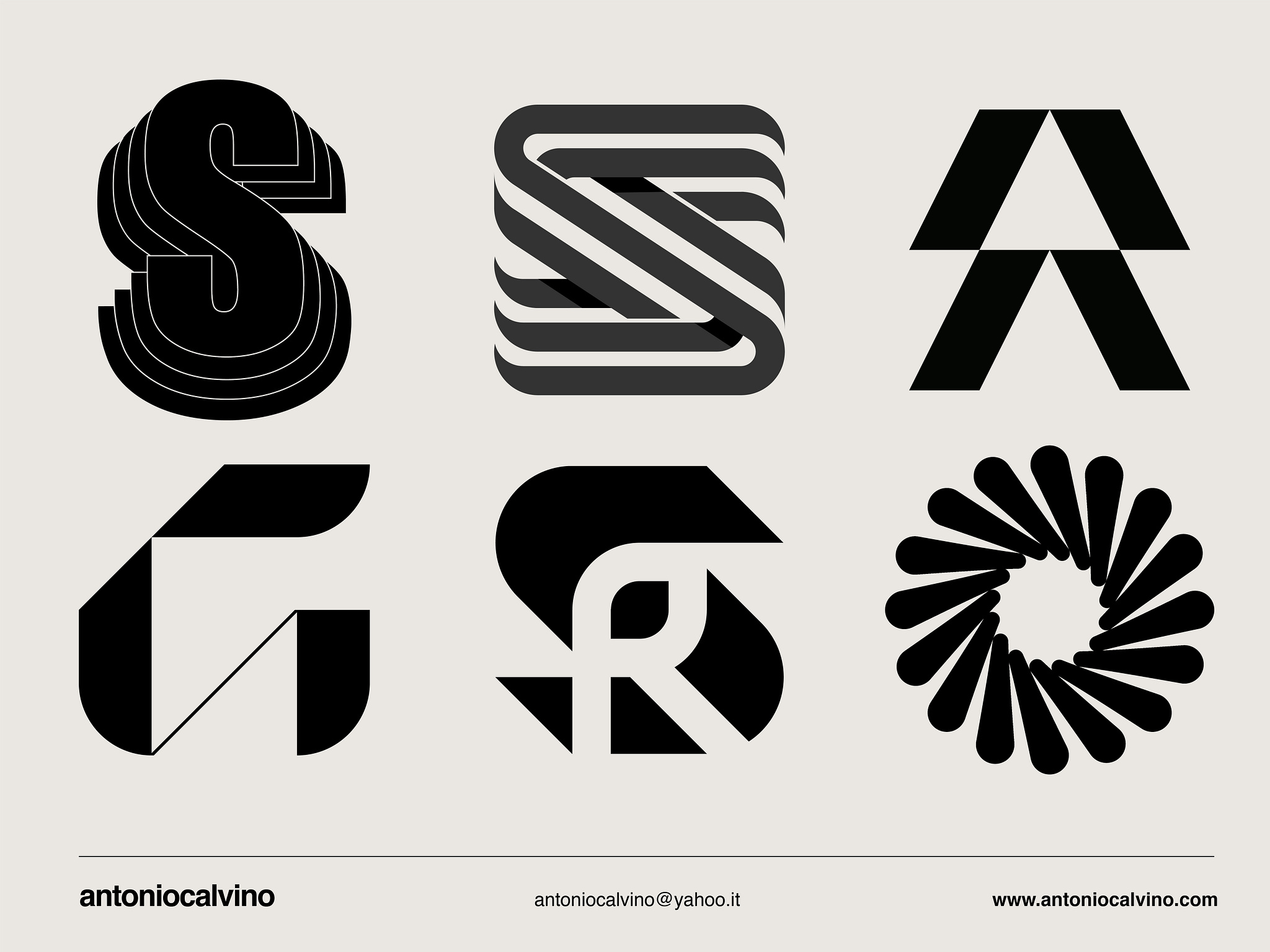 Six Marks by Antonio Calvino on Dribbble
