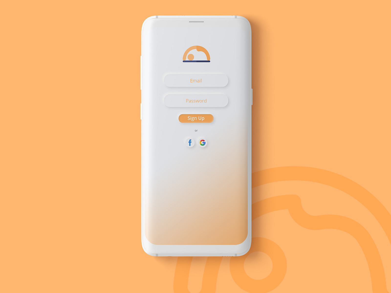 Signup Screen | UI Design | Neumorphism by Orcas on Dribbble