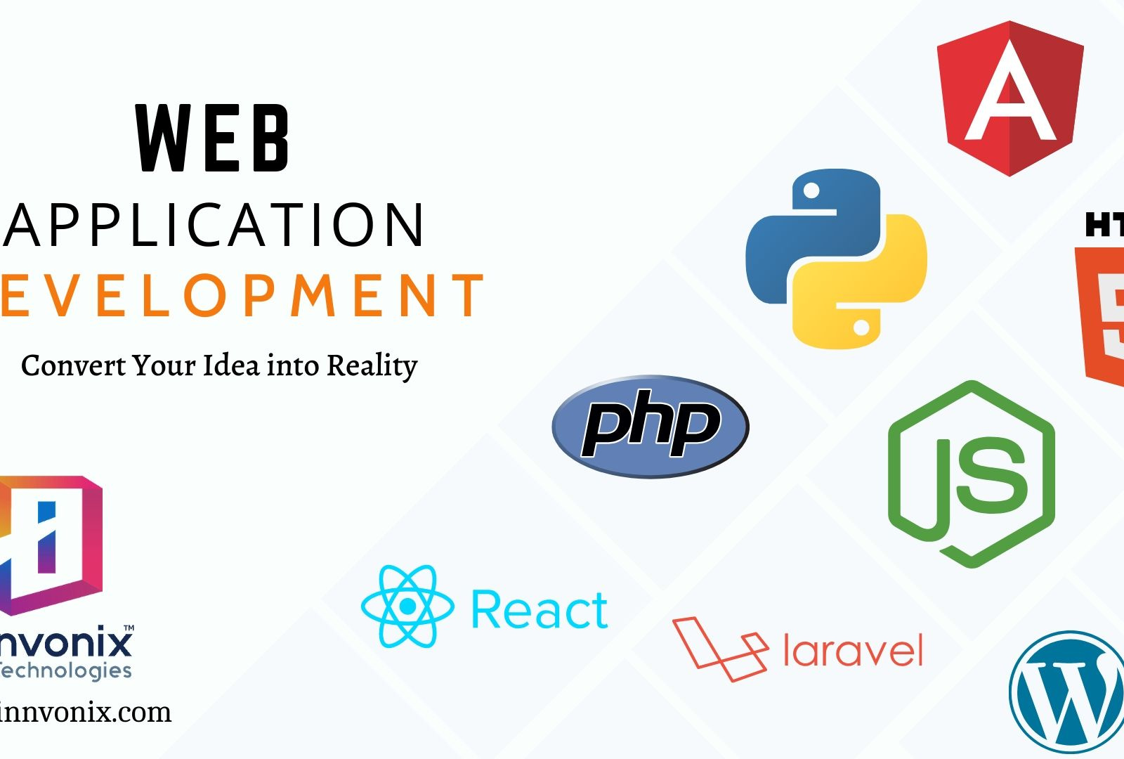 Web App Development, Website Design Service by Innvonix Tech Solutions ...