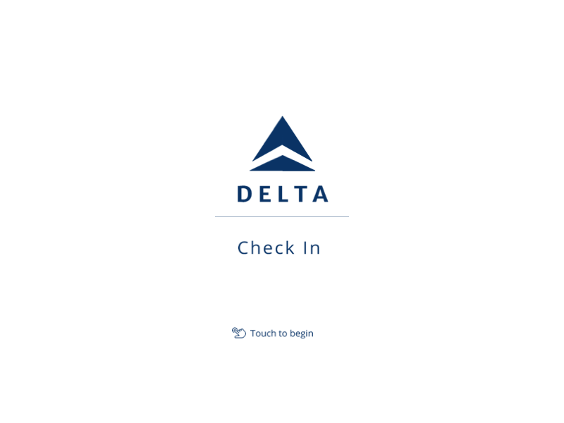 Delta Check in Kiosk Module (Progress) by Otto Barton on Dribbble