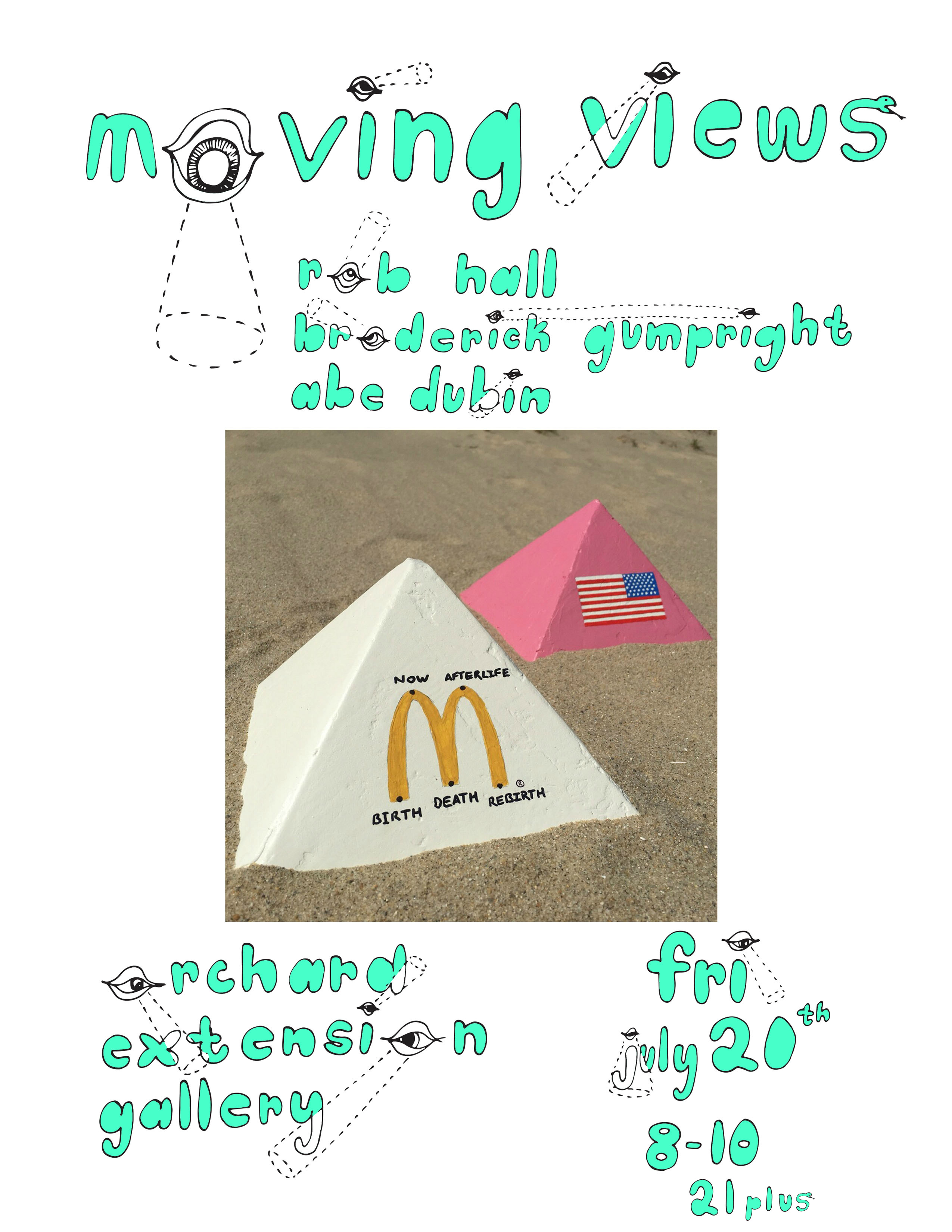 Moving Views Flyer by Abraham Dubin on Dribbble