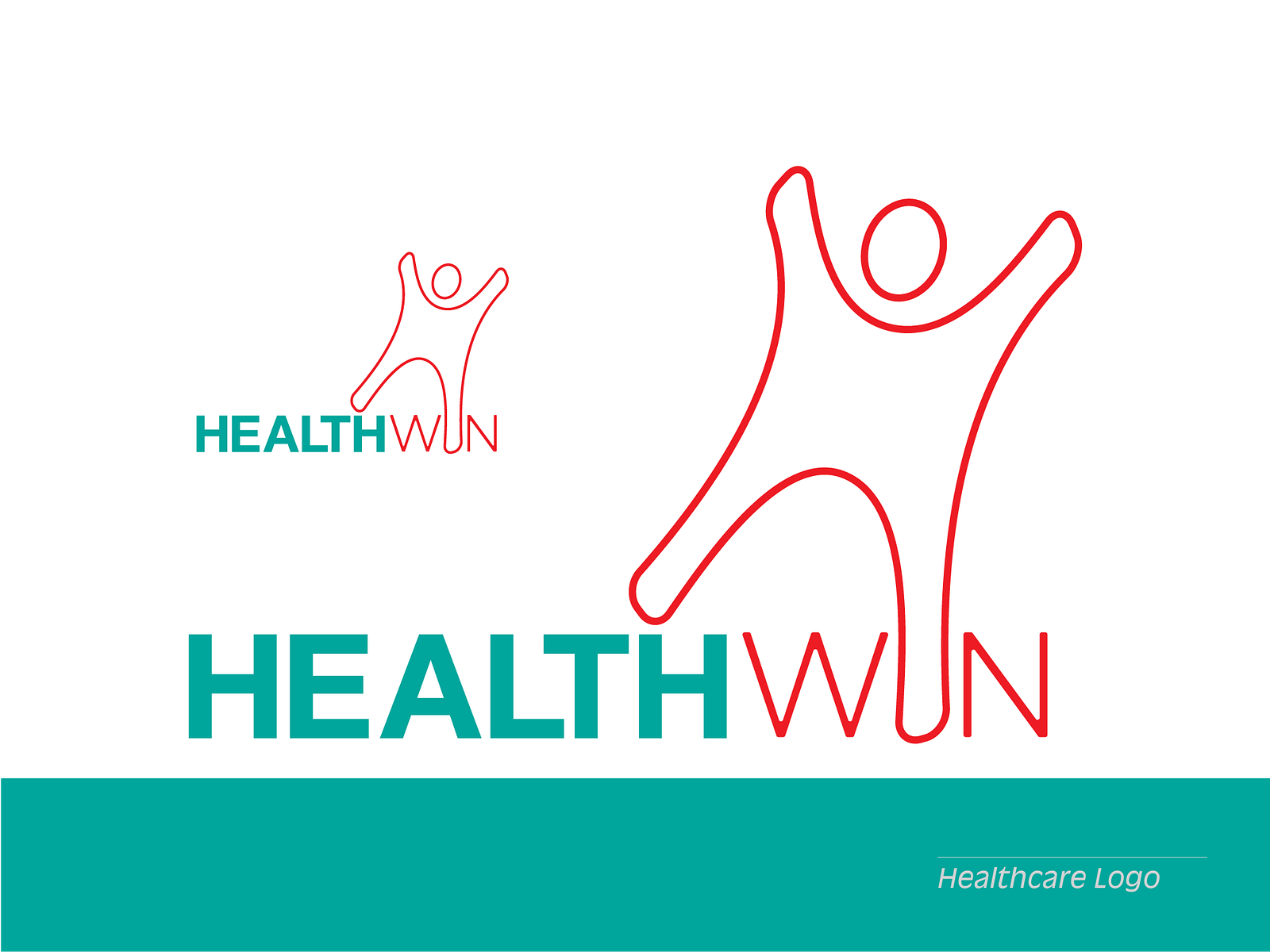 Healthcare Logo | HealthWin by Jamenur Rahman Jaman on Dribbble