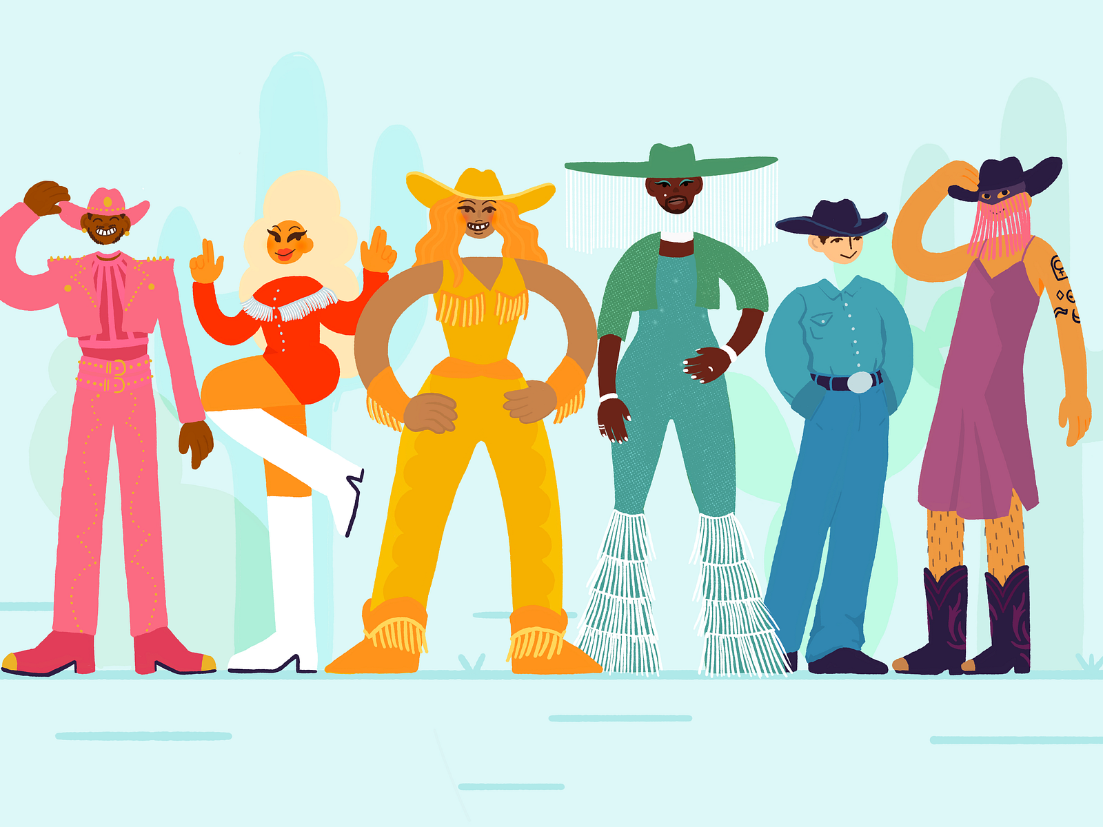 Cowboys by Autumn Taylor on Dribbble