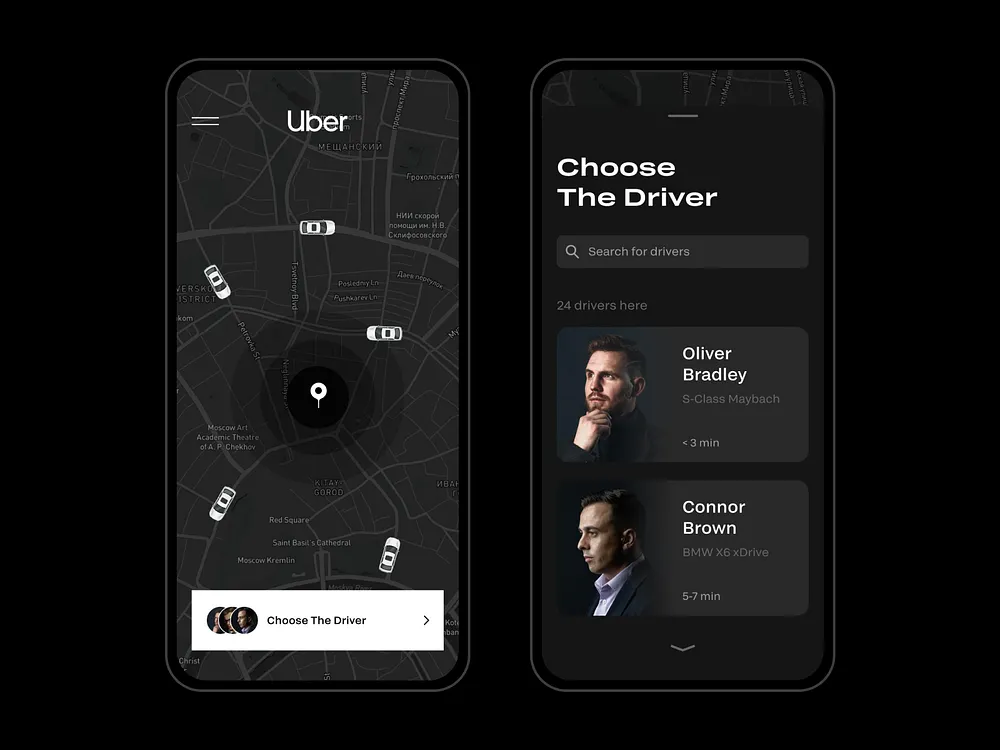 Browse thousands of Uber Driver UI images for design inspiration | Dribbble