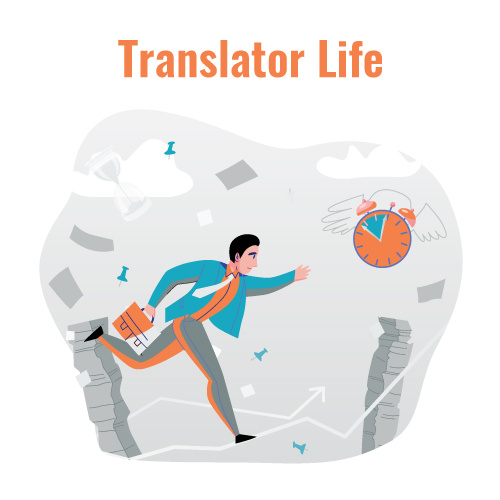 Translator Life by Universal Translation Services on Dribbble