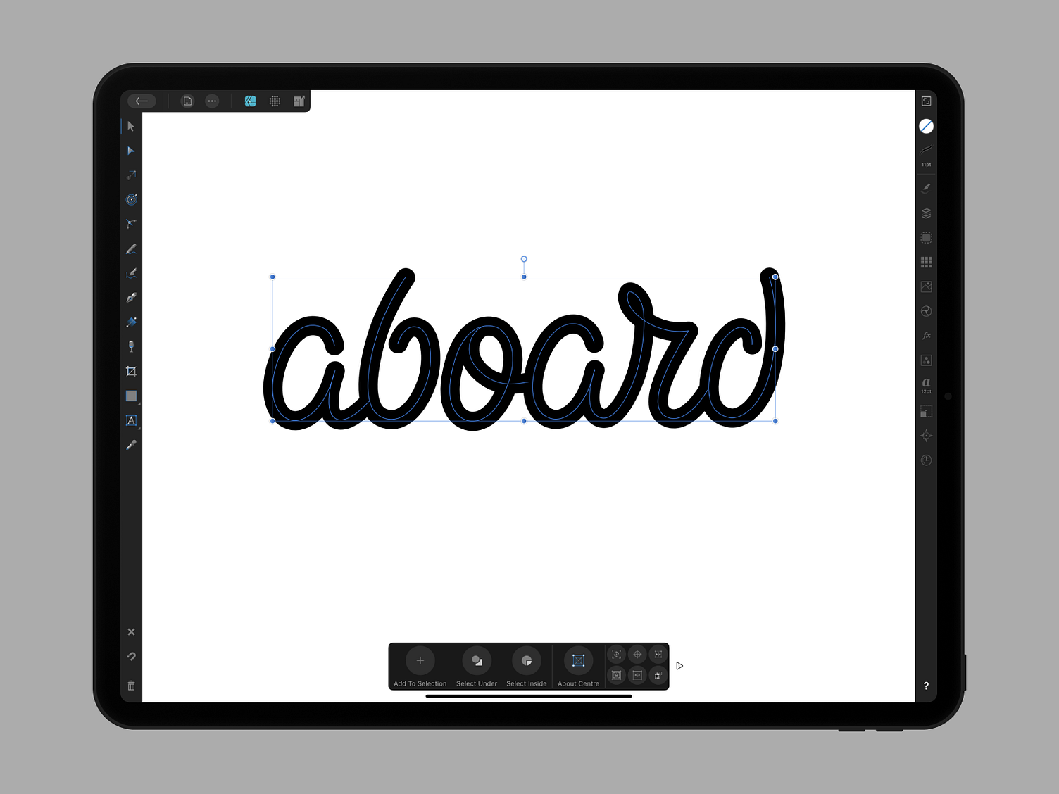 Aboard Wordmark Style Exploration by Benjamin Oberemok for unfold on ...