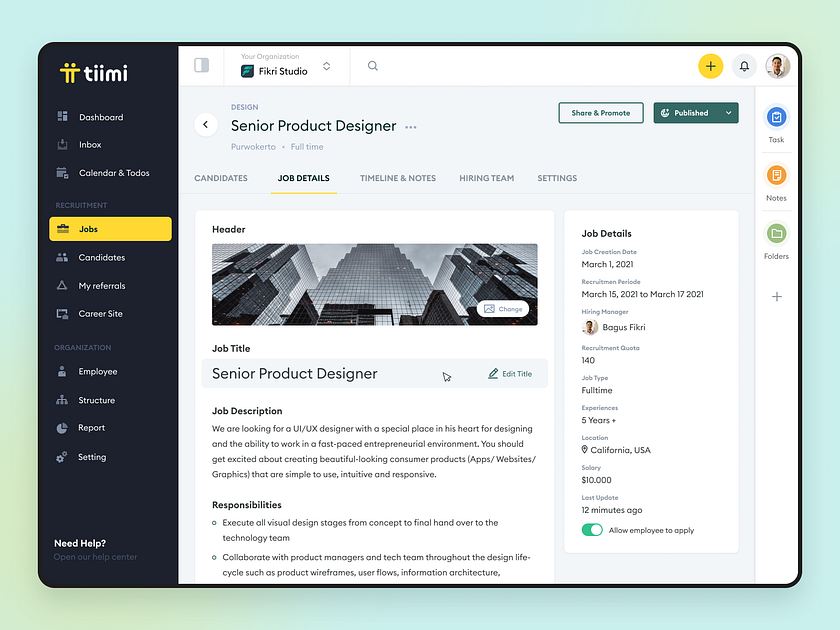 Job Detail designs, themes, templates and downloadable graphic elements ...