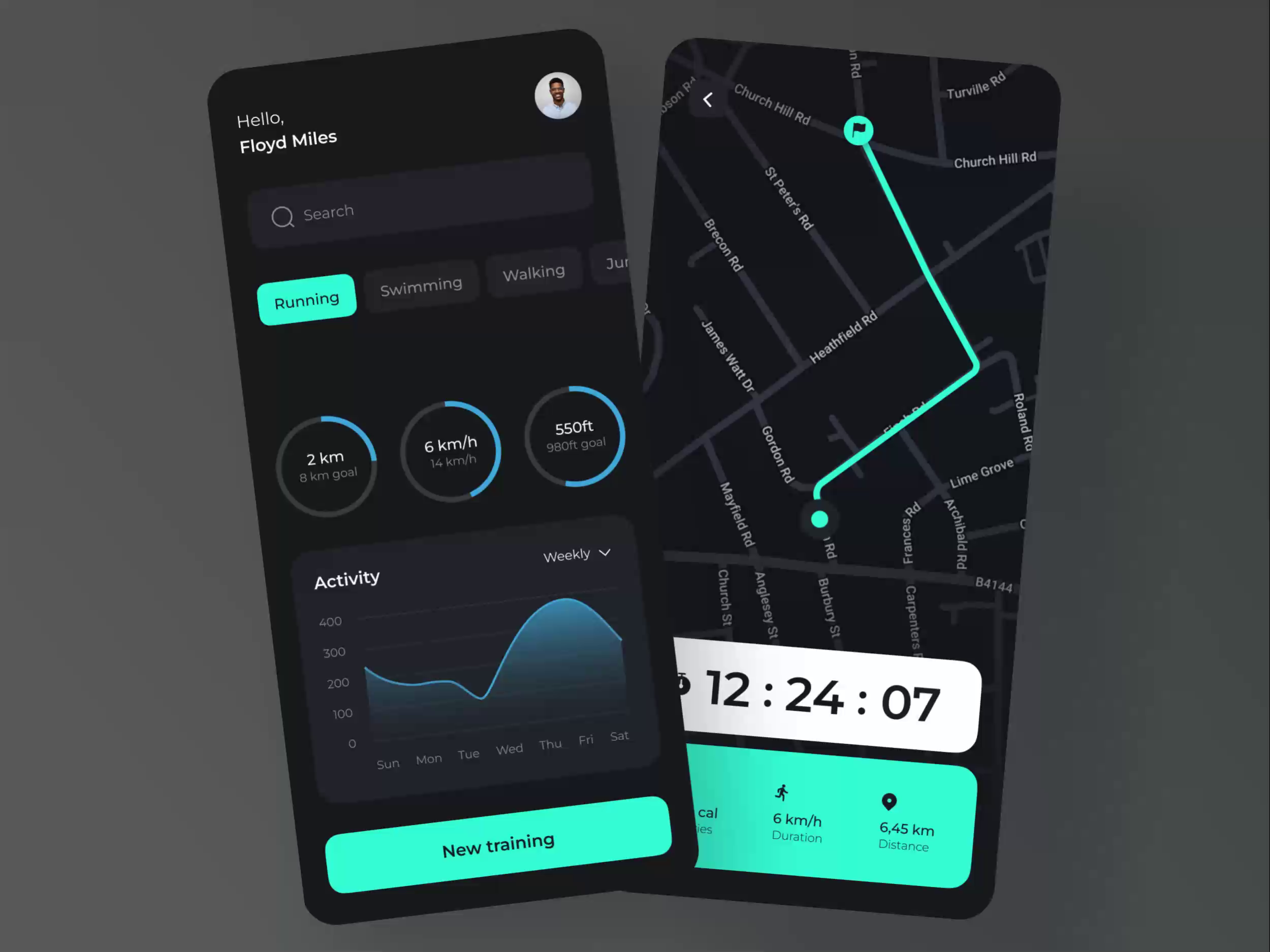 Workout App by Dmitry Lauretsky for Ronas IT | UI/UX Team on Dribbble