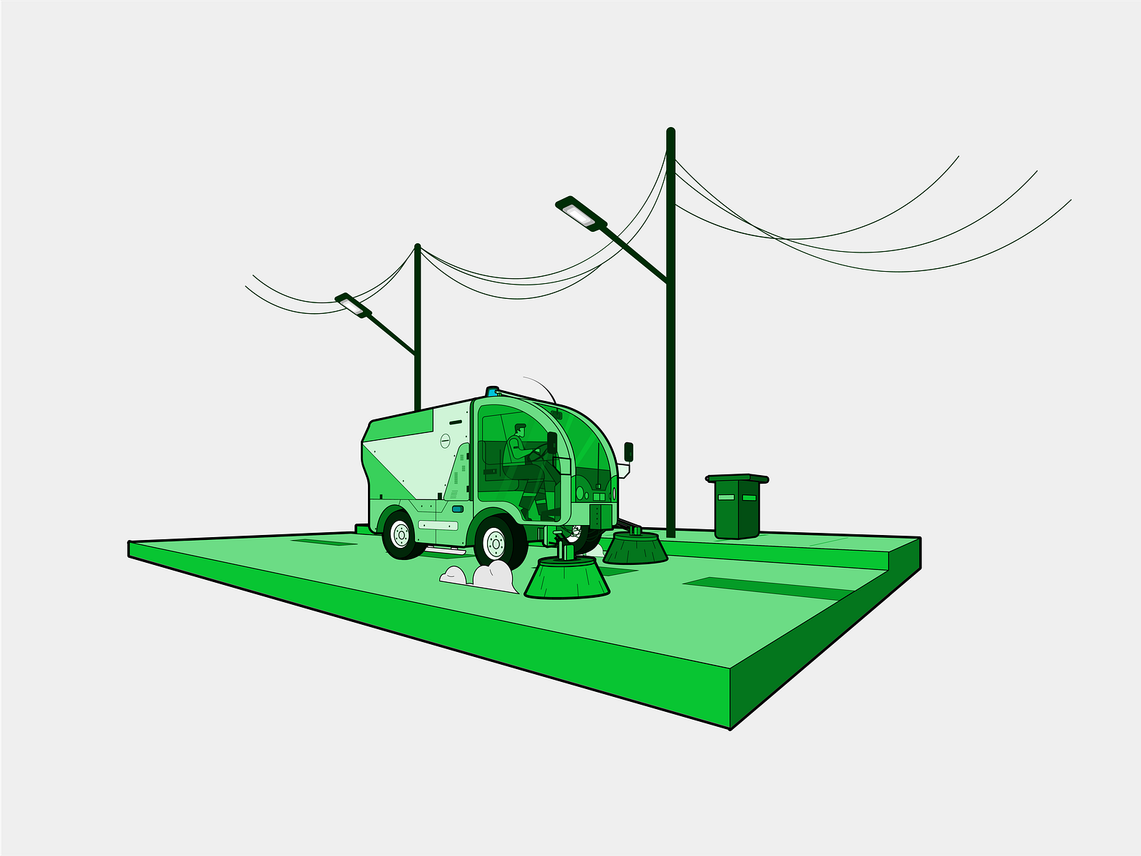 Sweeper by Fer_abrego on Dribbble