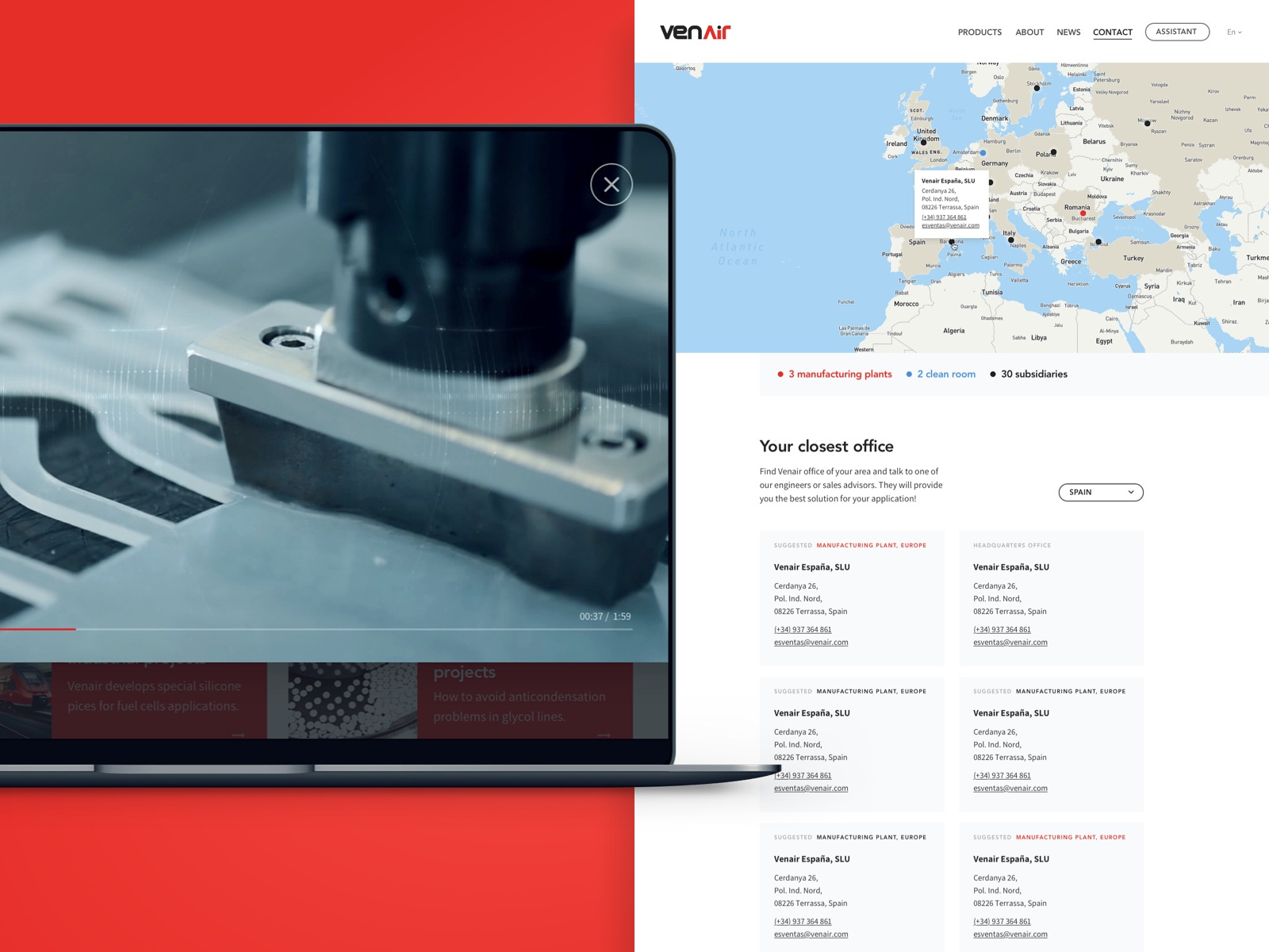 Venair by Hugo Bermúdez for Codegram on Dribbble