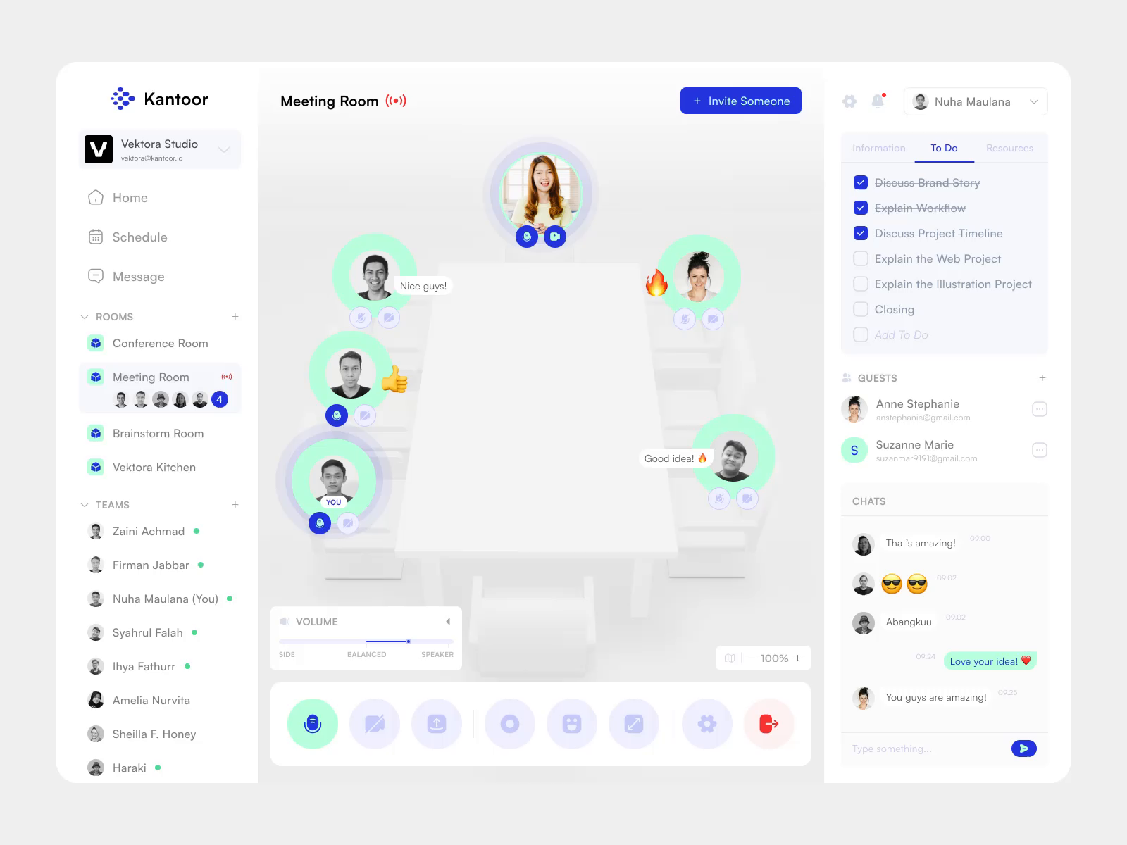 Kantoor - Virtual Office Platform by Nuha Maulana Ahsan 🦅 for Vektora ...
