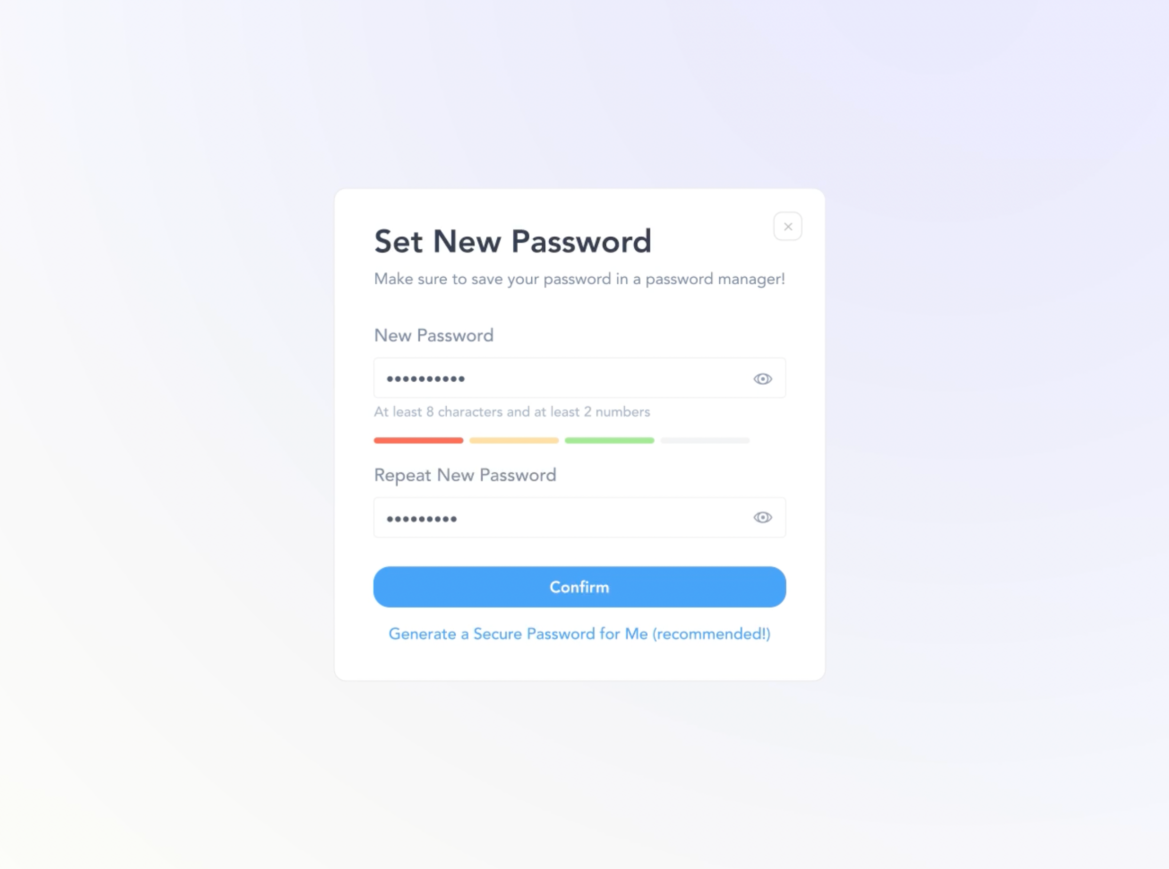 Browse thousands of Set Password images for design inspiration | Dribbble