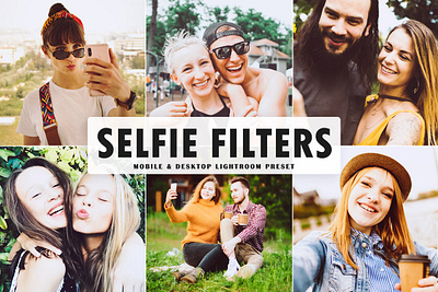 Selfie Filter designs, themes, templates and downloadable graphic ...